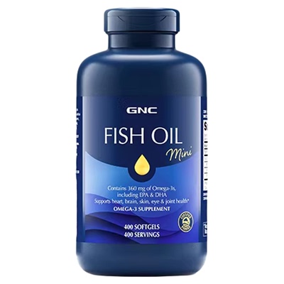 美国深海鱼油GNC240粒2瓶