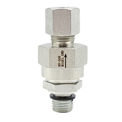 卡套式单向阀西德福款止回阀接头