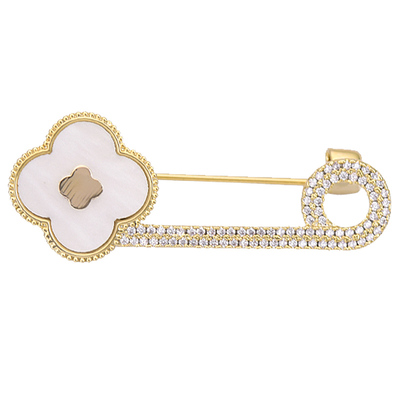 幸运四叶草毛衣固定装饰高档百搭