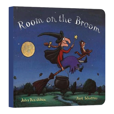 英文原版 Room on the Broom 女巫扫帚排排坐 儿童绘本 万圣节读物 扫帚板上的房间 英文版 进口英语原版书籍