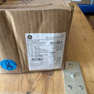 【询价】GE Record Plus断路器FDN36MC030ED、适用