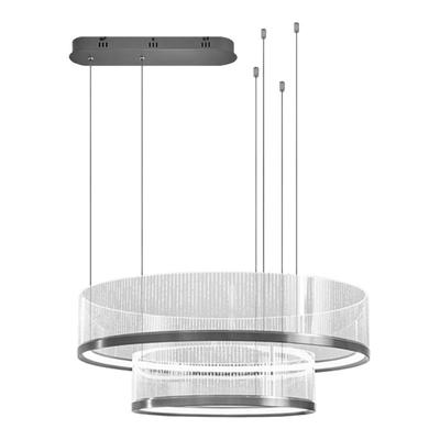 诺克云纱客厅吊灯简约大气现代高端设计艺术家用卧室别墅大厅主灯