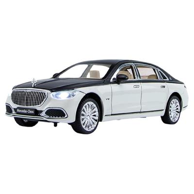 大奔车模合金仿真迈巴赫S680汽车模型收藏S级豪车男孩玩具车摆件