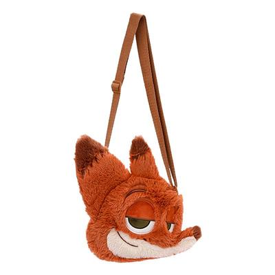 疯狂动物城联名冬日毛绒斜挎包