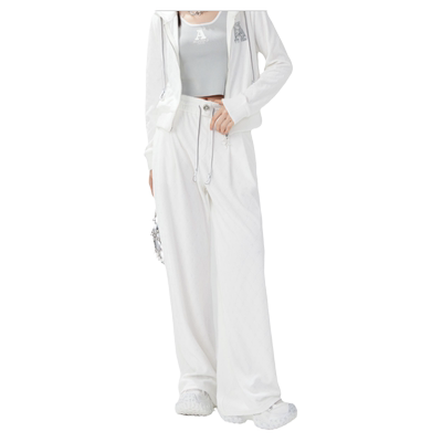 【ANY SPOOR】设计师潮流百搭舒适时尚宽松休闲长裤83C106