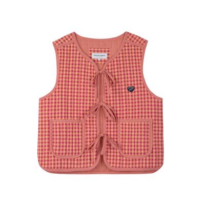 MAISON LABICHE设计师品牌LOOKNOW2025年夏季新款粉色系绳马甲