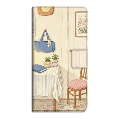 手绘插画小白马电子书保护套