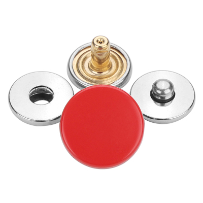 扣子按压式金属纽扣按扣四合扣钉扣羽绒服外套暗扣摁扣子母扣314