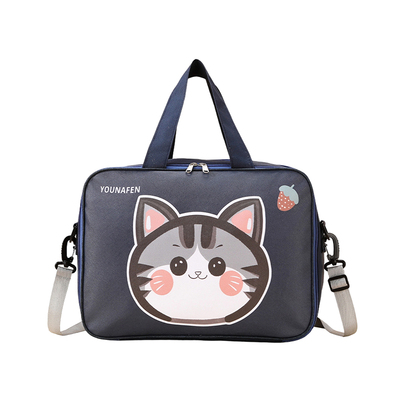 印花大容量衣物干湿分离旅行包