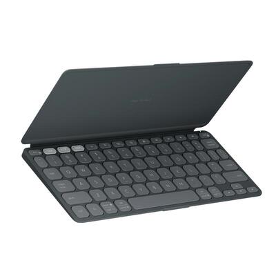 罗技无线蓝牙键盘轻巧送平板支架