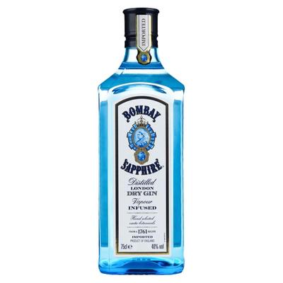 孟买蓝宝石金酒bombay调酒750ml