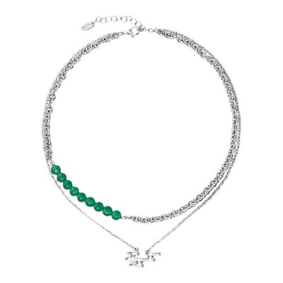 祥云拼接叠戴项轻奢高级感项链