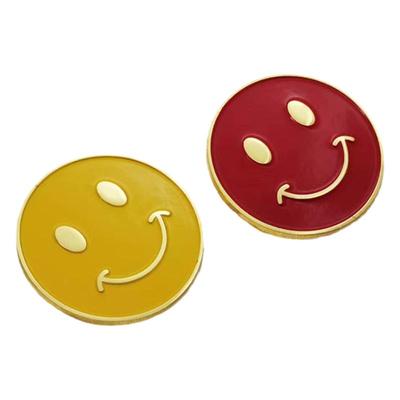 笑脸别针可爱金属男女通用高端现