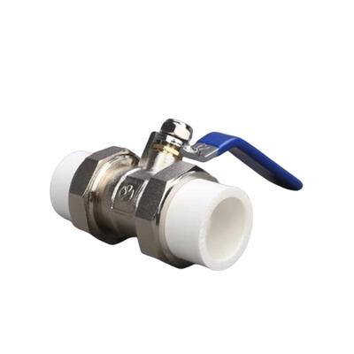 玉新正品热熔连接全铜活接球阀