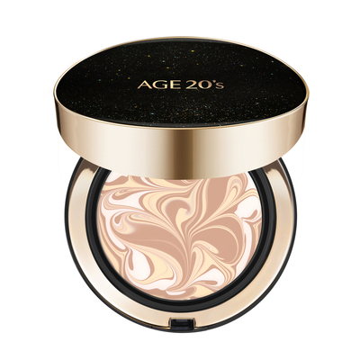 爱敬三色拉花精华粉底气垫