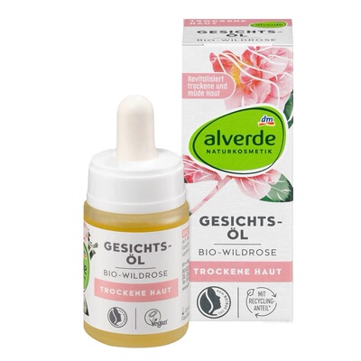 德国alverde艾薇德野玫瑰面部油