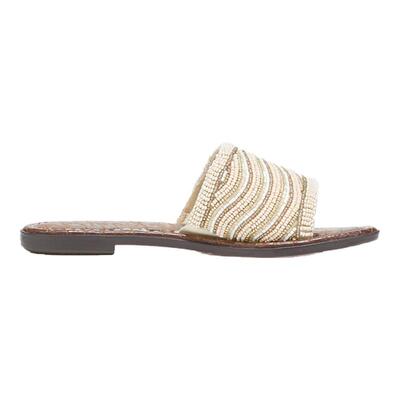 SAM EDELMAN山姆爱德曼春季款串珠刺绣外穿海边沙滩凉拖鞋GALLIE