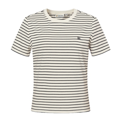 棉感微弹直筒版型圆领短袖