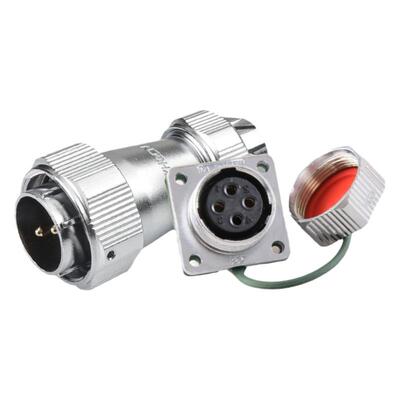 ZHQCN国如 WY20TE+Z防水型IP67卡扣式航空插头插座电线缆连接器