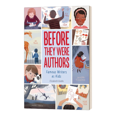 英文原版 Before They Were Authors Famous Writers as Kids  在他们成为作家之前 著名作家童年 英文版 进口英语原版书籍