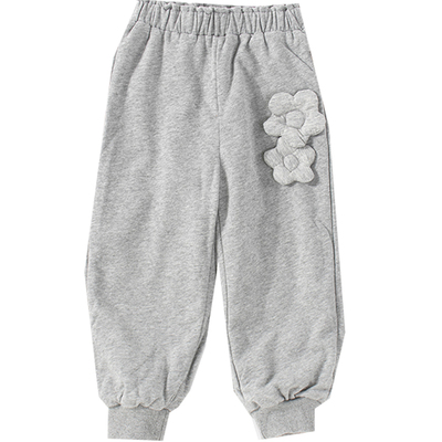 童泰婴幼儿加里长裤春季新款女宝宝1-6岁外出休闲双层裤子322