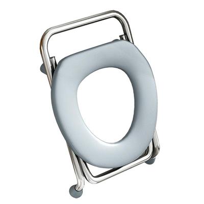 不锈钢坐便凳可折叠防滑承重加强