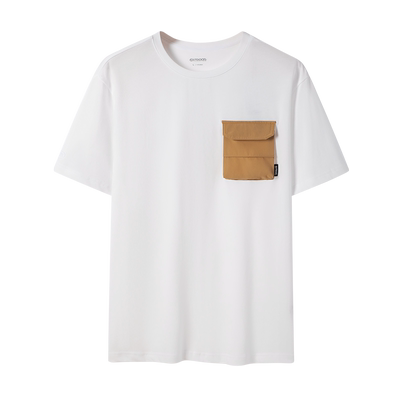 outdoor products 新款户外纯棉舒适透气亲肤柔软圆领短袖T恤男