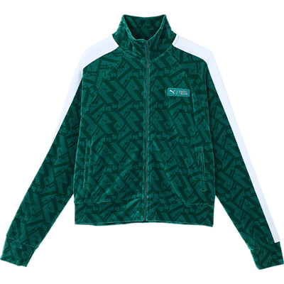 Puma/彪马正品新款女士复古潮流宽松印花夹克外套627432-86