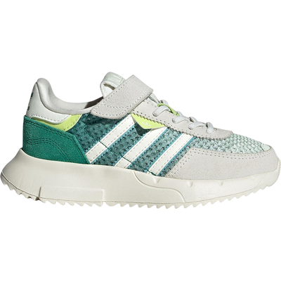 Adidas/阿迪达斯正品三叶草小童魔术贴透气经典低帮运动鞋JR7998