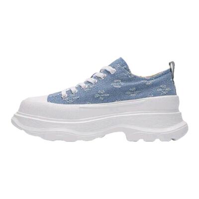 女可可托海系列 厚底帆布休闲鞋K0E25CC17CJ-8322