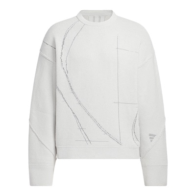 Adidas/阿迪达斯正品2025男士休闲日常宽松圆领针织衫卫衣KC2598