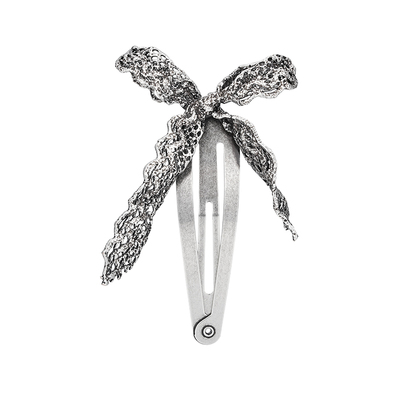 YVMIN尤目 x SHUSHUTONG 做旧蕾丝蝴蝶结BB夹发夹发卡生日礼物