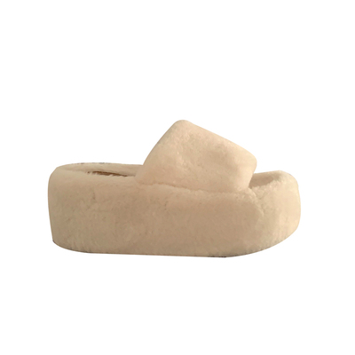 外穿时尚仙女风防滑毛毛拖鞋