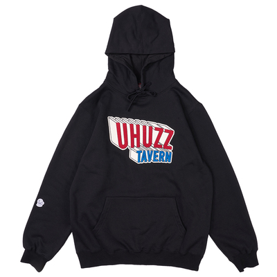 UHUZZ酒馆加绒卫衣帽衫
