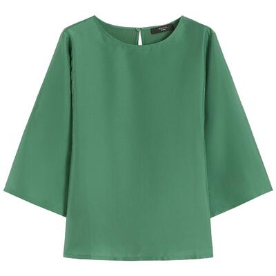 【春夏新降】Weekend MaxMara 26女装真丝七分袖T恤5941036206