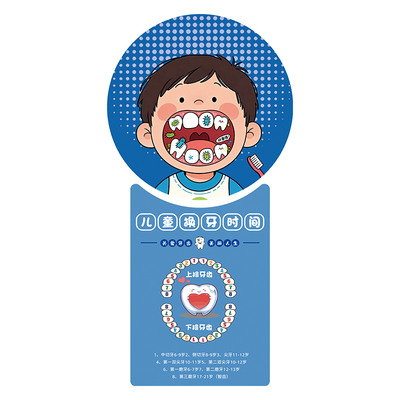 口腔诊所墙面装饰牙科宣传挂画