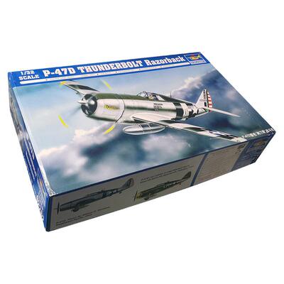 小号手P-47D战斗机拼装模型