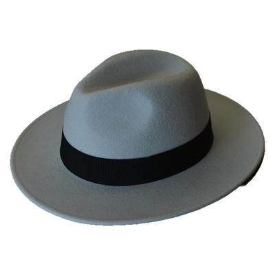 进口羊毛日系宽檐复古帽子