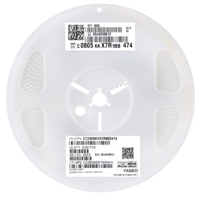 0805贴片电容470nF(474)10%50V