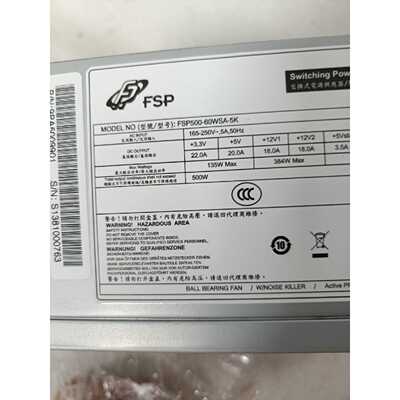 询FSP全汉FSP50060WSA5K工控电源成色