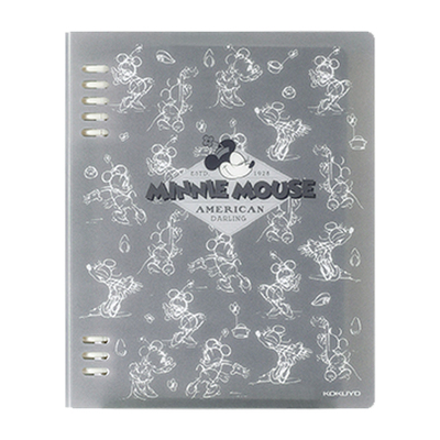 国誉迪士尼周年新款八孔活页本