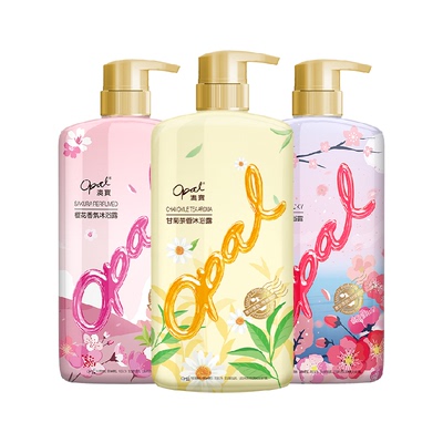 澳宝樱花香氛持久滋润沐浴露