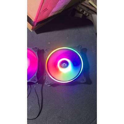 【议价-可维修】IPASON星环炫彩12cm机箱风扇，型号PS2600033