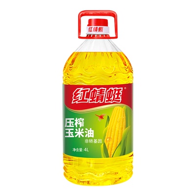 RDGO/红蜻蜓粮油压榨玉米油4L
