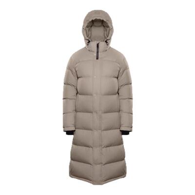 【现货】Nothing Written Narchi白鹅绒过膝羽绒服连帽长款8格