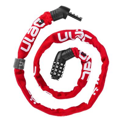 ULAC优力自行车锁链条锁山地车防