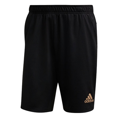 阿迪达斯男子反光跑步运动五分裤