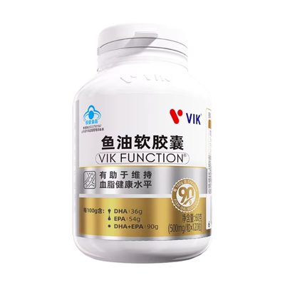 逢时VIK深海鱼油97%高纯度omega3