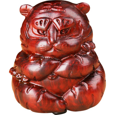 紫檀小老虎钥匙挂饰品