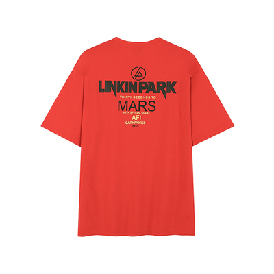 MRCYC夏季韩版潮流宽松印花T恤